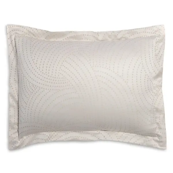 SCHLOSSBERG Yael Jacquard Sham, Standard - Light Beige