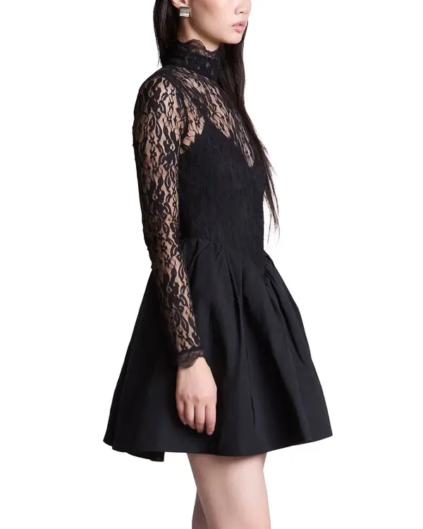 Bcbgmaxazria Stretch Lace Bubble Dress