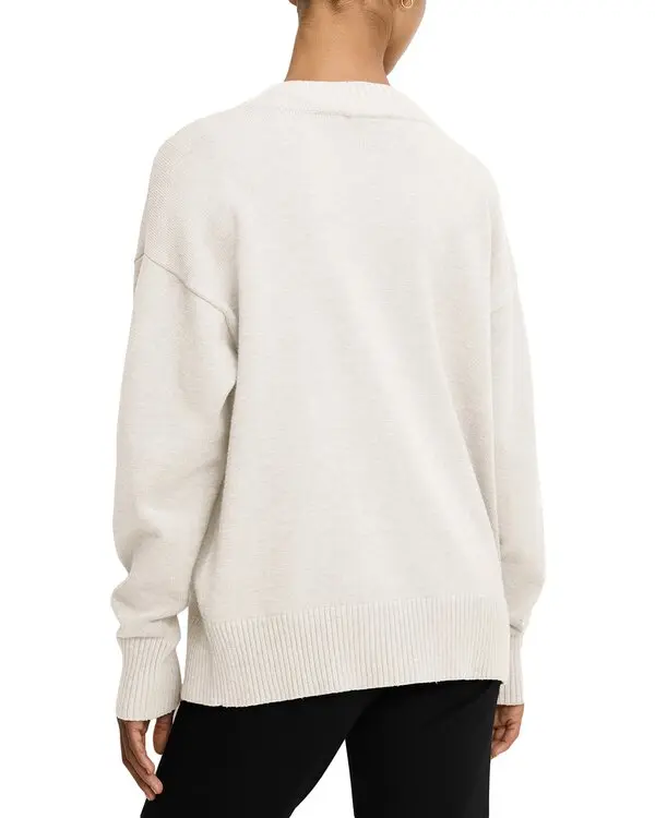 Good American Deep V Knit Sweater