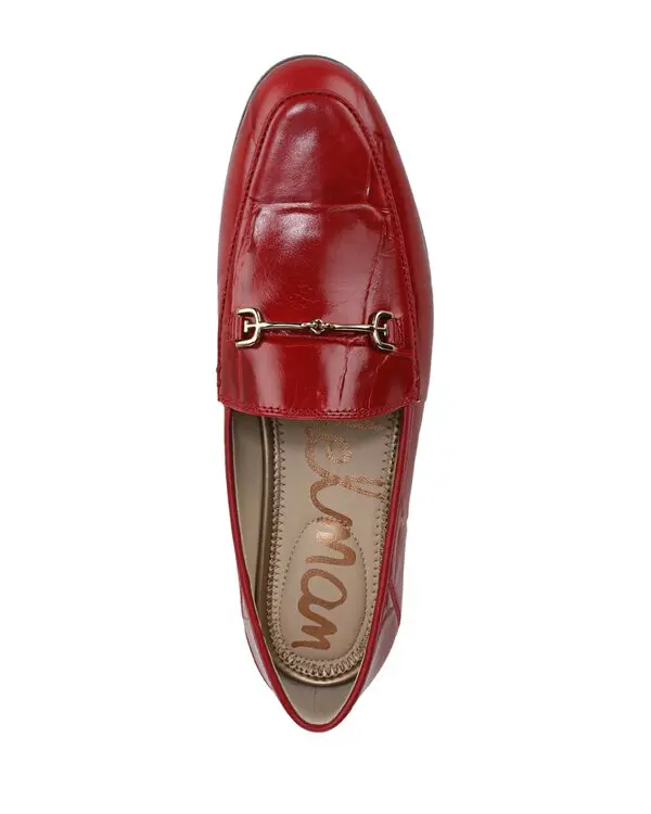 Sam Edelman Loraine Loafers - Red/black