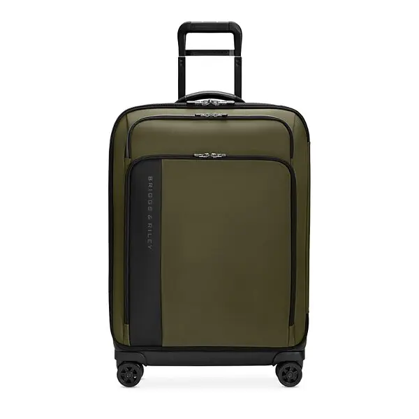 Briggs & Riley Expandable Spinner Checked Bag - Hunter