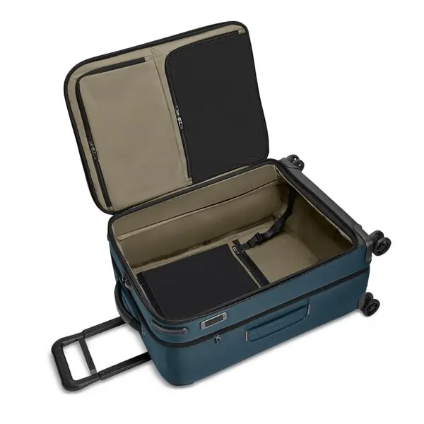 Briggs & Riley Expandable Spinner Checked Bag - Ocean