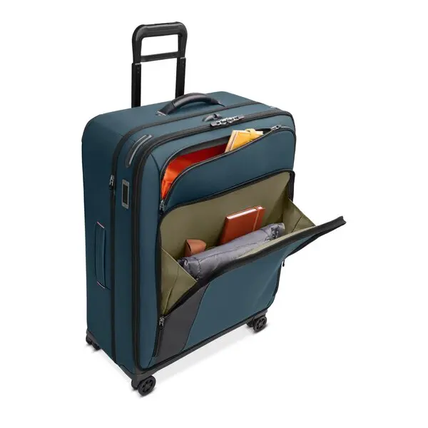 Briggs & Riley Expandable Spinner Checked Bag - Ocean