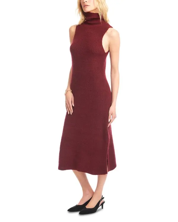Karen Kane Sleeveless Turtleneck Sweater Dress