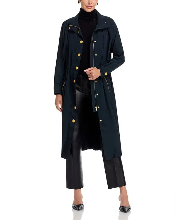L'Agence Toshi Windbreaker Trench Coat