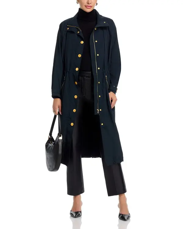 L'Agence Toshi Windbreaker Trench Coat