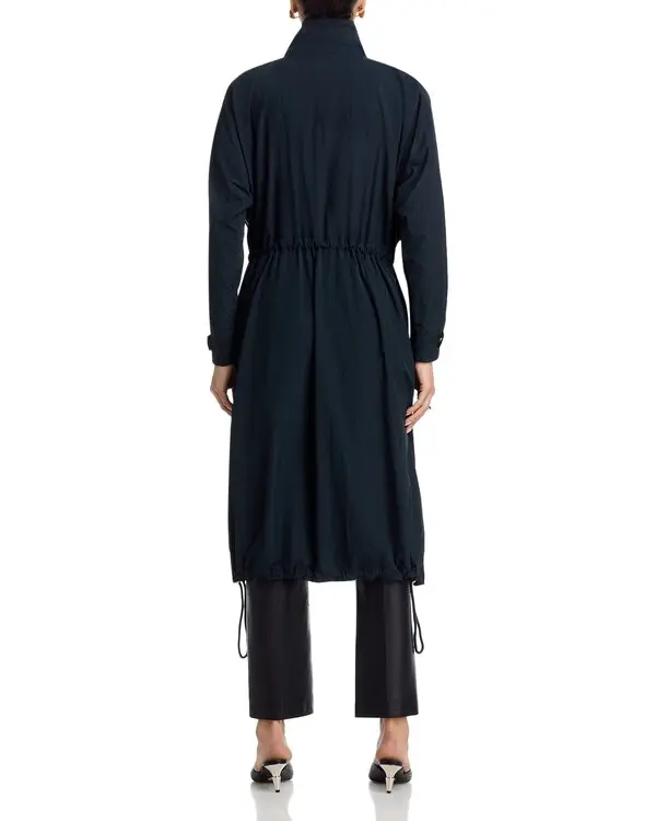 L'Agence Toshi Windbreaker Trench Coat