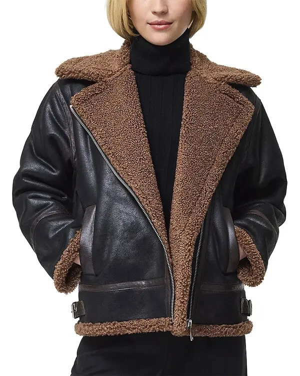 French Connection Faux Shearling Jacket