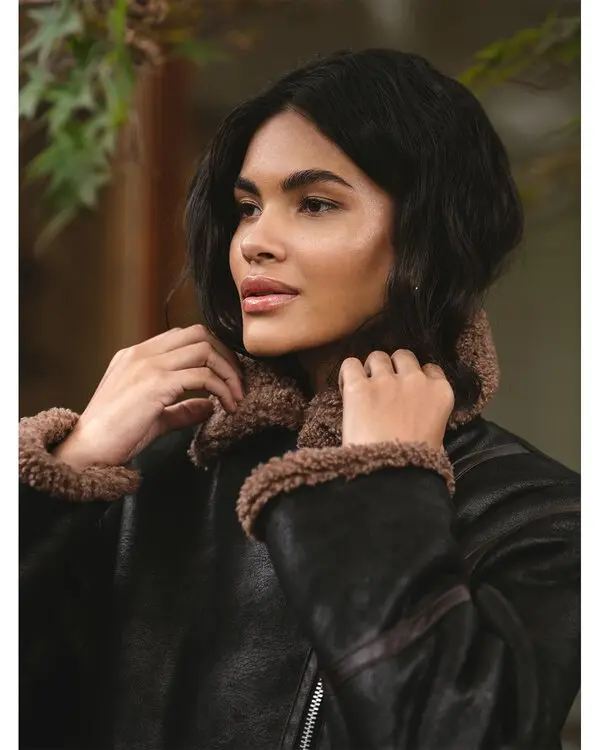 French Connection Faux Shearling Jacket