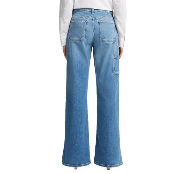 7 For All Mankind Lotta High-rise Wide-leg Jeans - Fancy