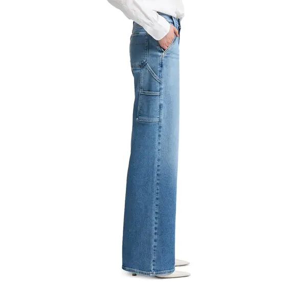 7 For All Mankind Lotta High-rise Wide-leg Jeans - Fancy