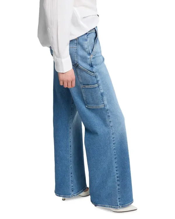 7 For All Mankind Lotta High-rise Wide-leg Jeans - Fancy