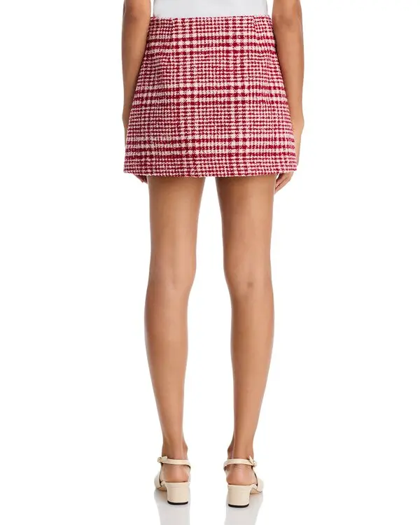 French Connection Houndstooth Mini Skirt