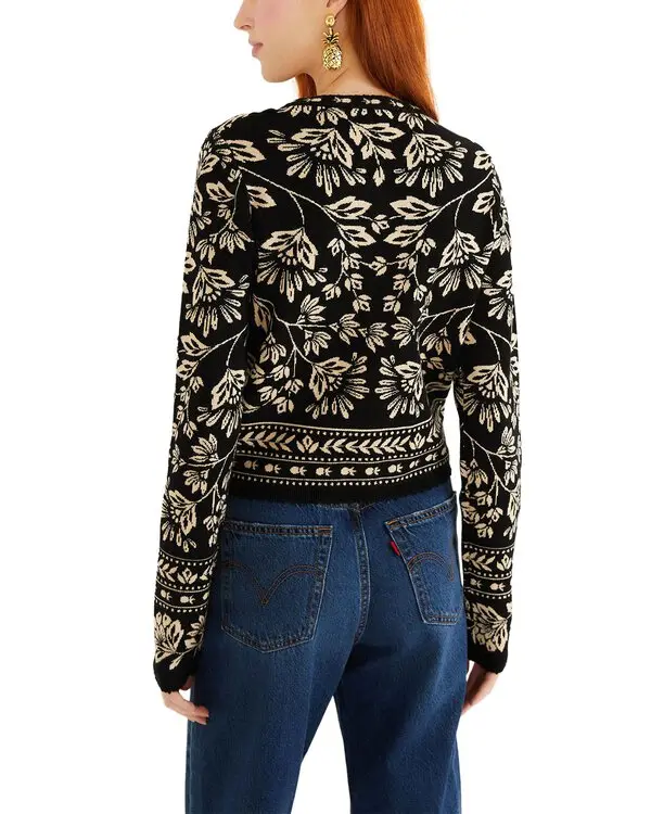 Farm Rio Floral Print Cardigan