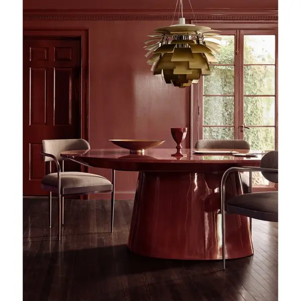 CARACOLE Paragon Dining Table - Rouge Gloss