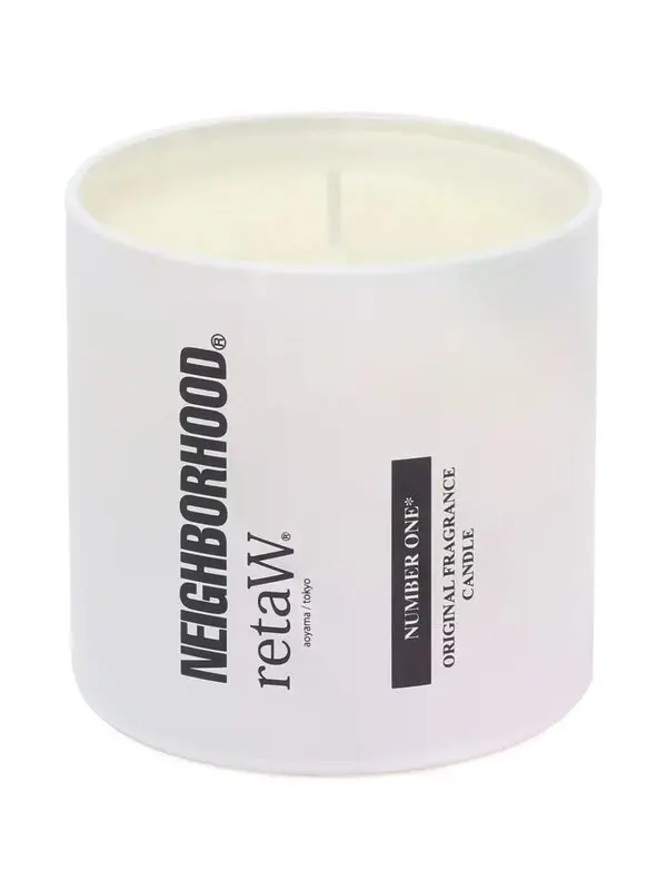 NEIGHBORHOOD X Retaw Number One Candle - White