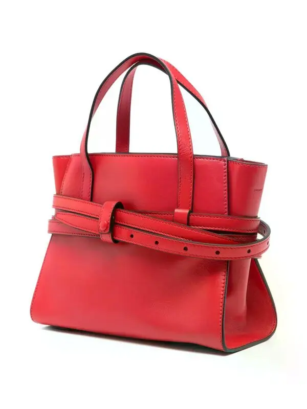 Moschino Small Tie Me Tote - Red