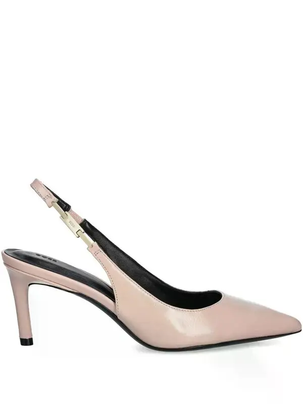 BOSS 80mm Slingback Pointed-toe Pumps