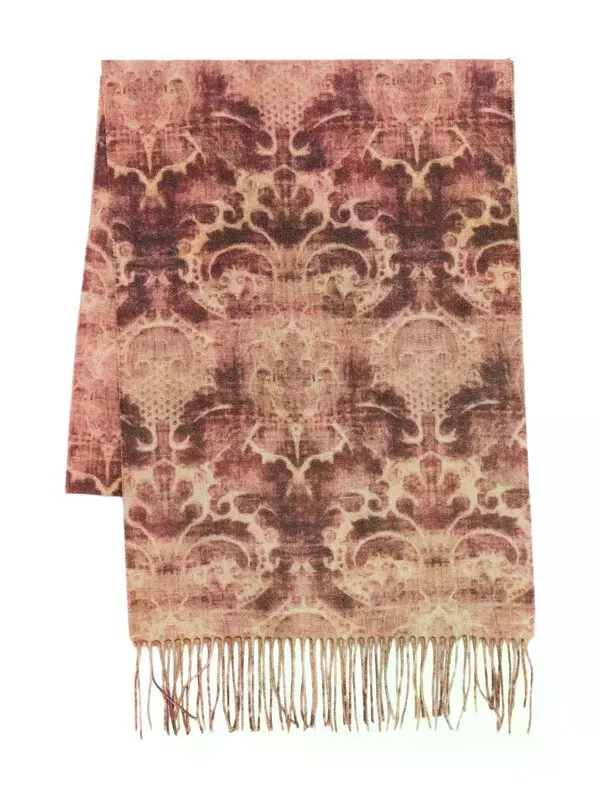 PIERRE-LOUIS MASCIA Kievnewfb Fringed Scarf - Pink