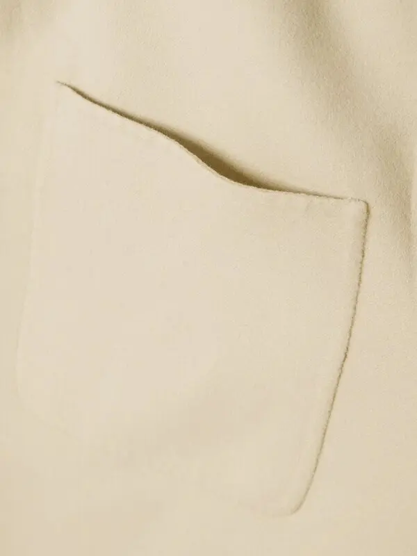 JOSEPH Jelia Wool And Silk-blend Felt Shirt