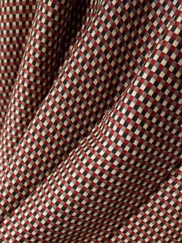 JOSEPH Adele Printed Tencel™ And Silk-blend Satin Blouse