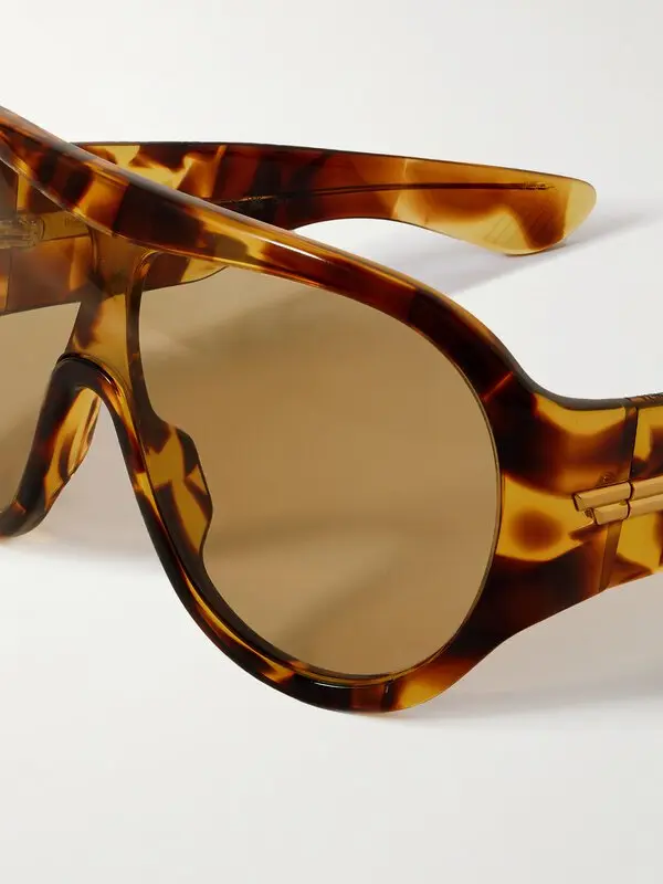 Bottega Veneta Oversized Aviator Sunglasses