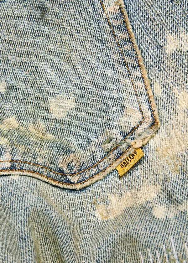 GALLERY DEPT. Greased 646 Flared-leg Jeans