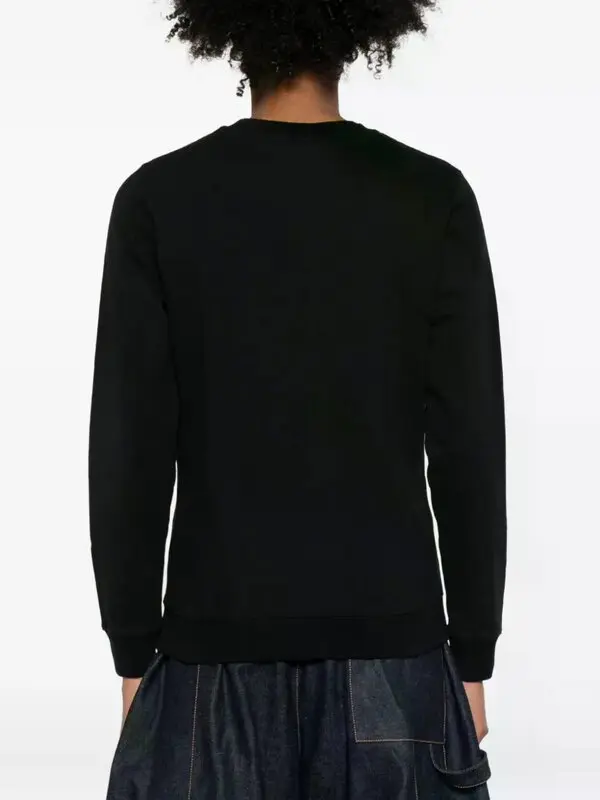 Maison Kitsuné Fox-embroidered Crewneck Sweatshirt