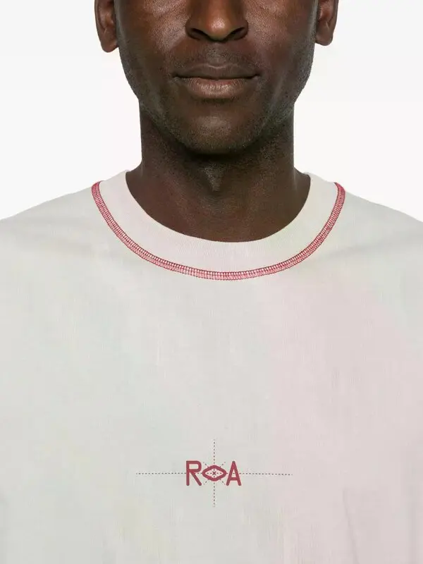 ROA Stitch-detail Long-sleeve T-shirt