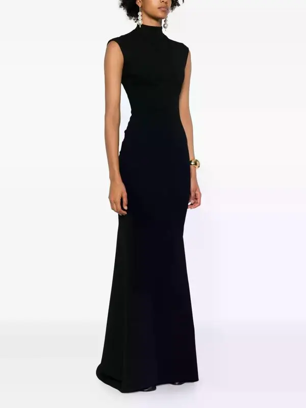 Jacquemus High-neck Maxi Dress