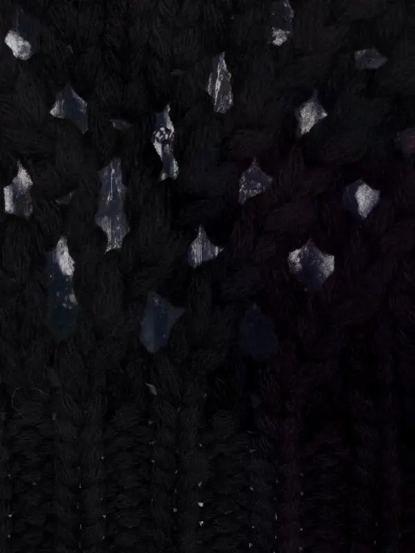 JIL SANDER Geometric-pattern Knit Sweater