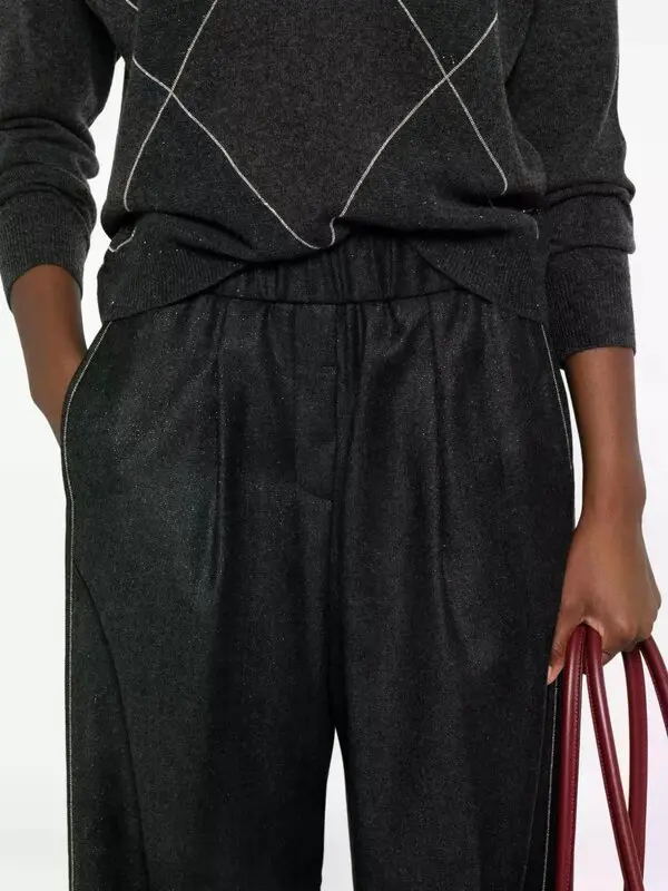 Peserico Side-stripe Trousers