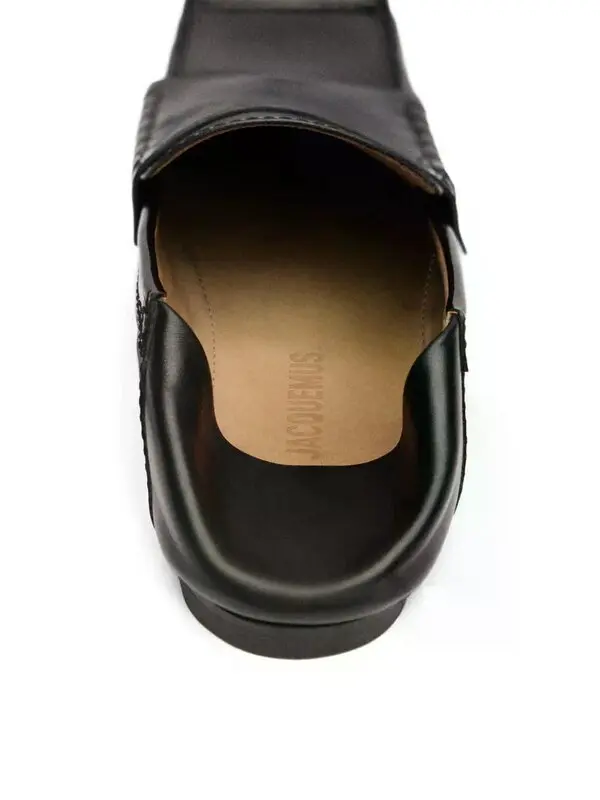 Jacquemus Les Carré Loafers - Black