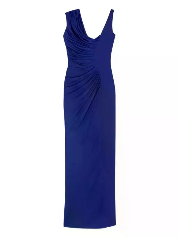 Versace Asymmetric Draped Gown