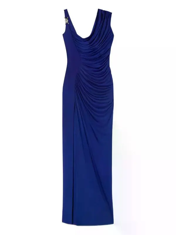 Versace Asymmetric Draped Gown