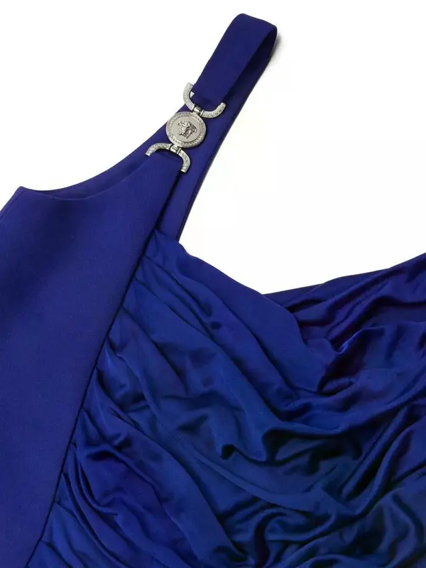 Versace Asymmetric Draped Gown