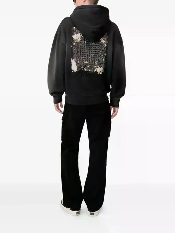 Amiri Embroidered Logo Hoodie