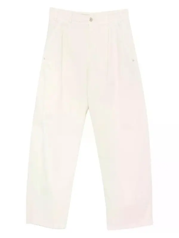 Brunello Cucinelli Pleated Trousers - Neutrals