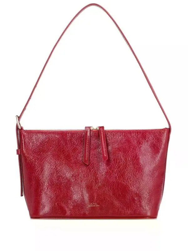 A.p.c. Top-handle Zip Shoulder Bag - Red