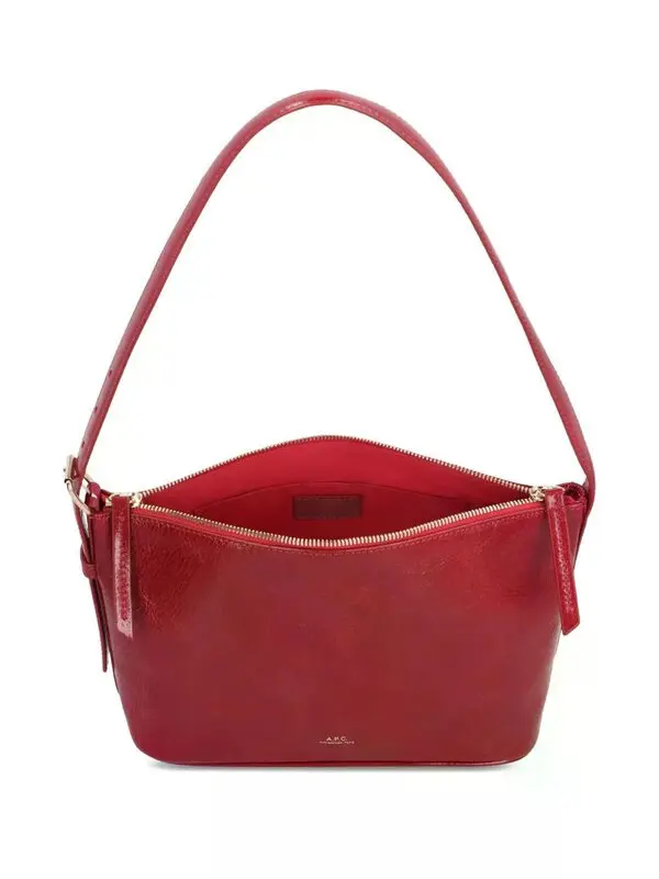 A.p.c. Top-handle Zip Shoulder Bag - Red