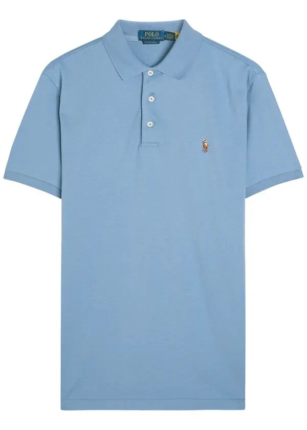 Polo Ralph Lauren Logo-embroidered Cotton Polo Shirt