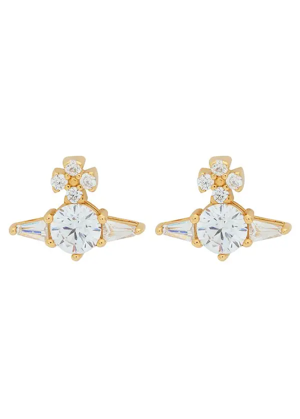 VIVIENNE WESTWOOD Ofelia Orb Stud Earrings - Gold