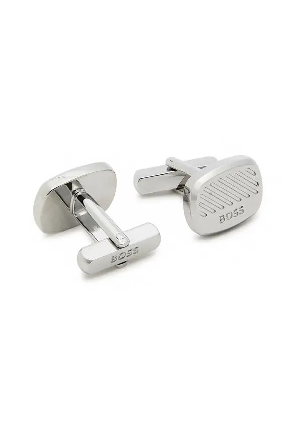 Hugo Boss Casing Logo-engraved Cufflinks