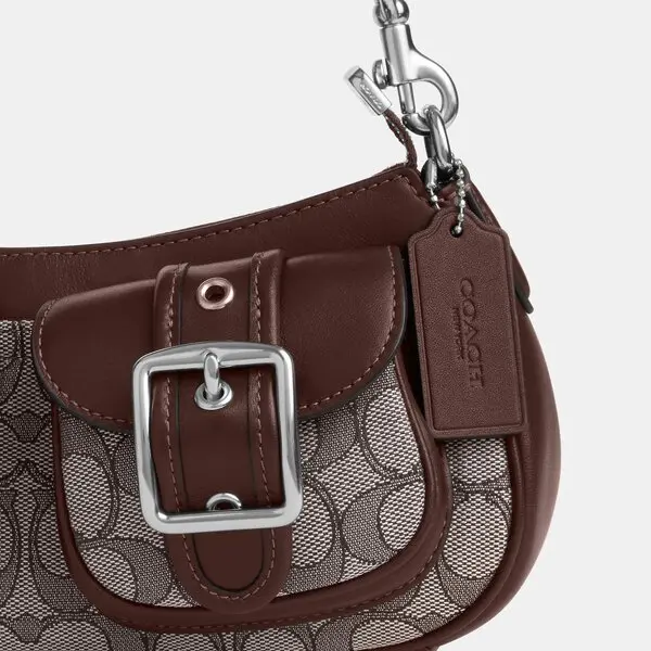 COACH OUTLET Coach® Ashton Bag In Signature Jacquard - Silver/oak/maple