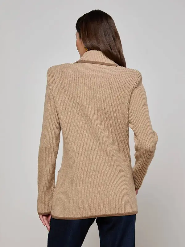L'Agence Ranch Knit Blazer
