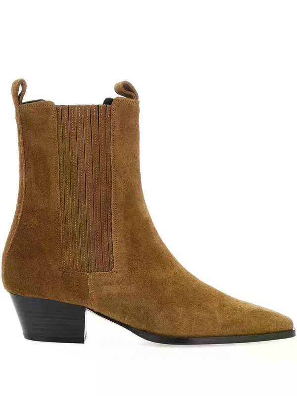 AeydĒ Pointed-toe Ankle Boots - Brown