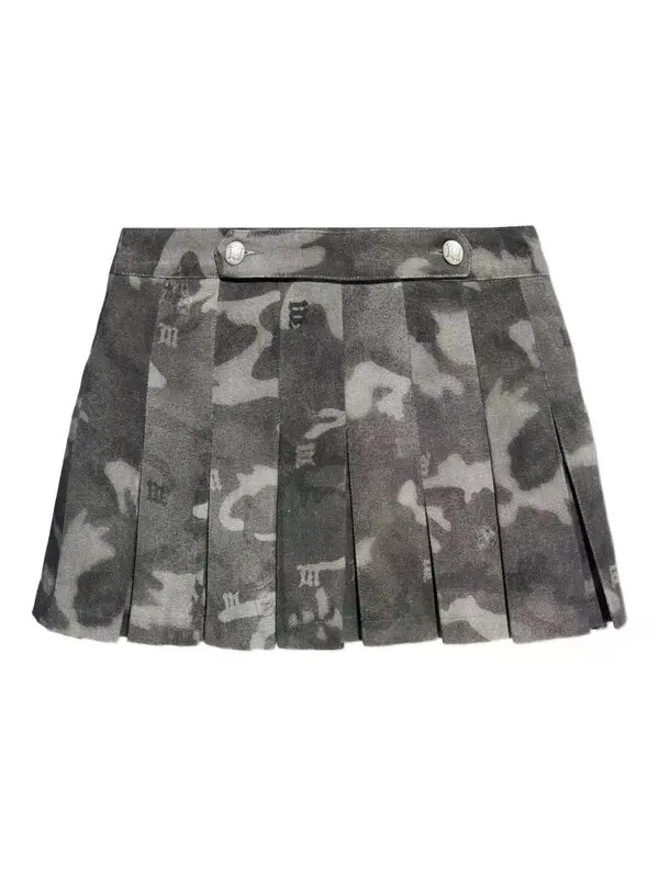 MISBHV Pleated Cotton Skirt