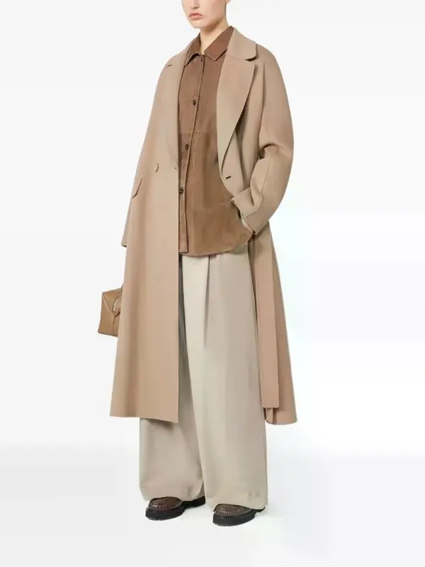 Max Mara Pleated Wide-leg Trousers - Neutrals