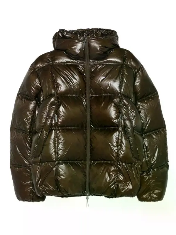 ROA Quilted Hooded Jacket - Green