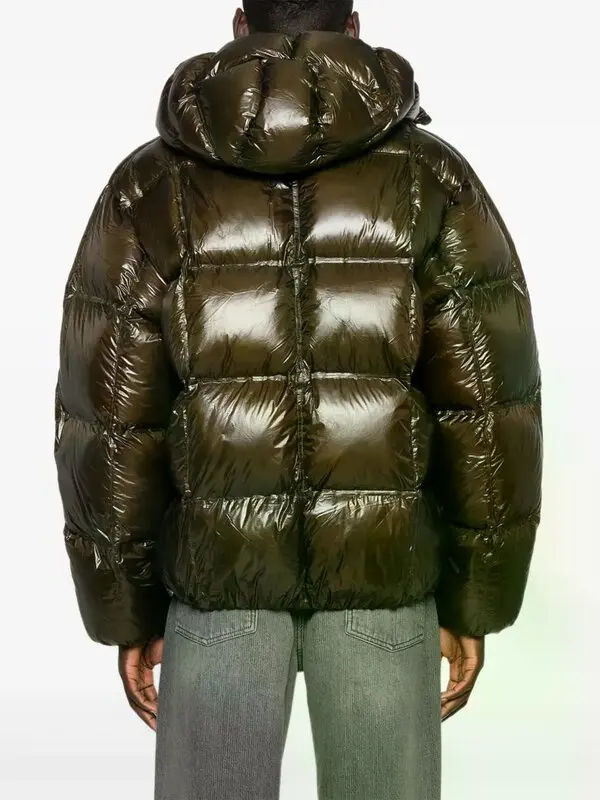 ROA Quilted Hooded Jacket - Green